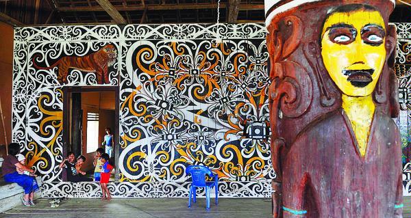 Seni Ukir Dayak merupakan Aset Wisata | Place Wonderland